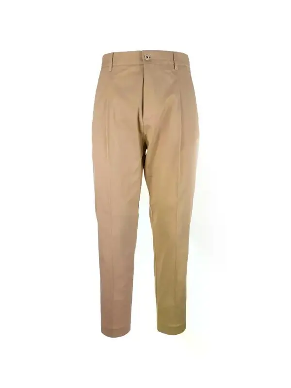 PENCE 1979 Button-fastening Pleated Trousers - Neutrals