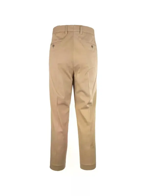 PENCE 1979 Button-fastening Pleated Trousers - Neutrals
