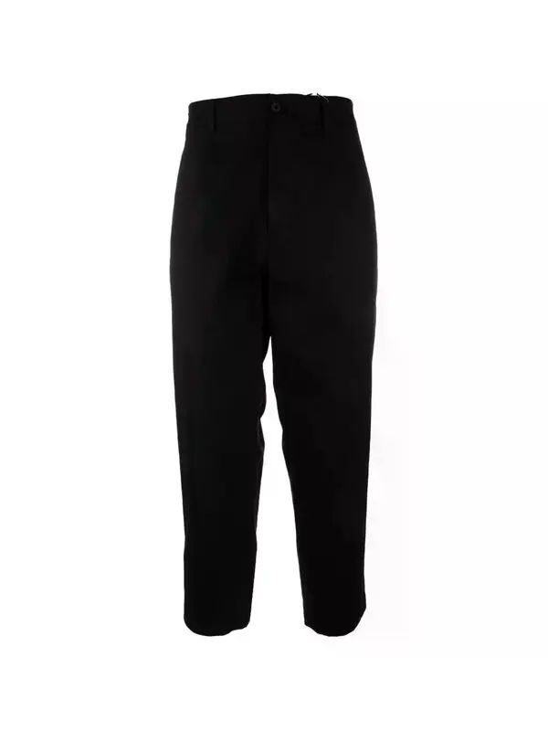 PENCE 1979 Buckle-detail Trousers - Black