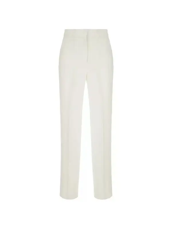 Antonelli Firenze Straight Leg Trousers - White
