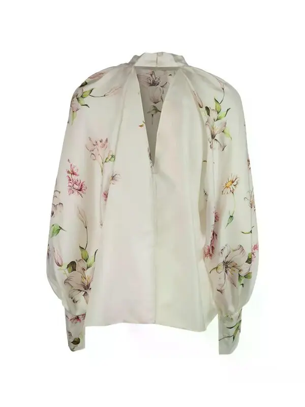 CO.GO Floral-print Blouse