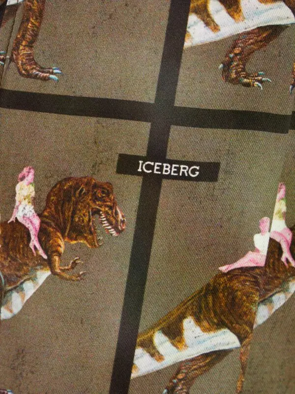 Iceberg Printed Shorts