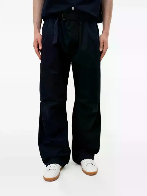 DARKPARK Jordan Belted Trousers - Blue