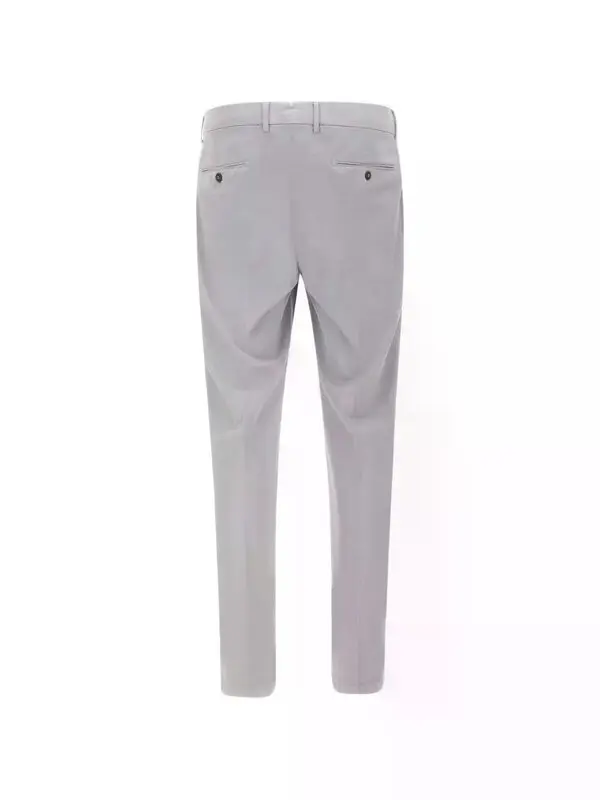 Eleventy Pressed-crease Trousers - Grey