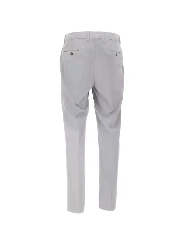Eleventy Pressed-crease Trousers - Grey
