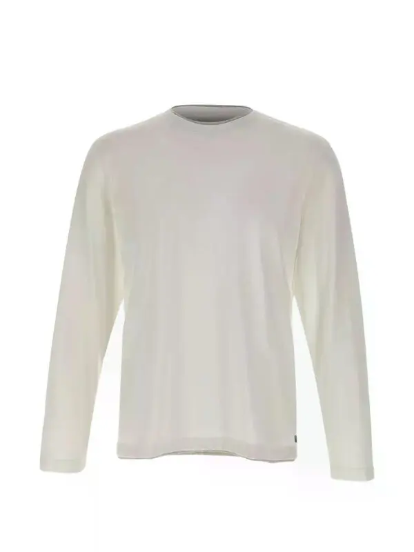 Eleventy Long-sleeve Crew-neck Sweater - Neutrals