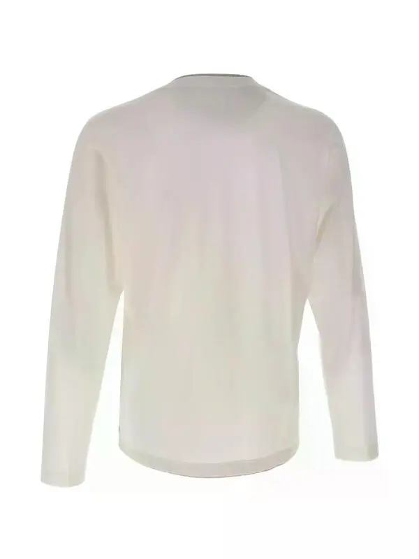 Eleventy Long-sleeve Crew-neck Sweater - Neutrals
