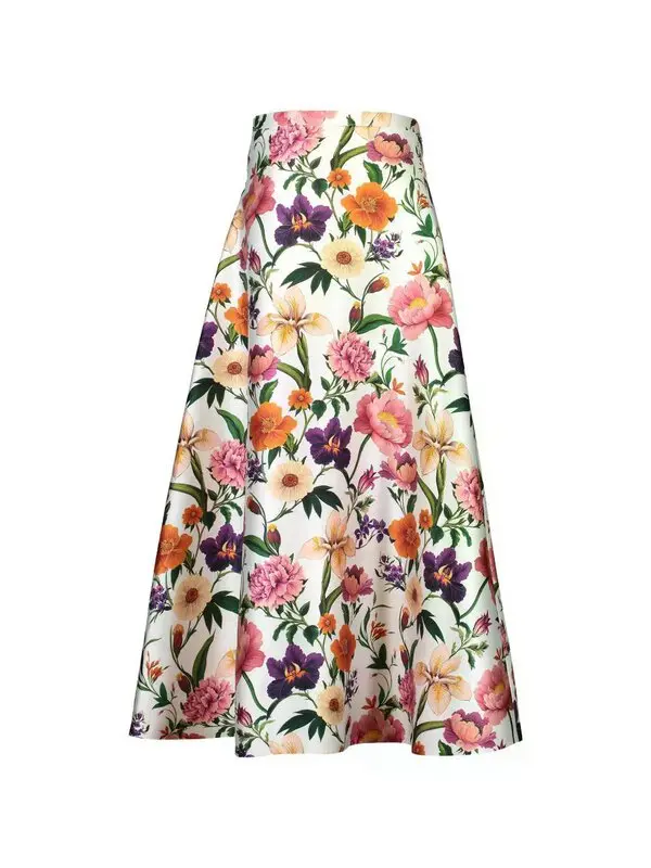 Borgo De Nor Bellamy Floral-print Maxi Skirt