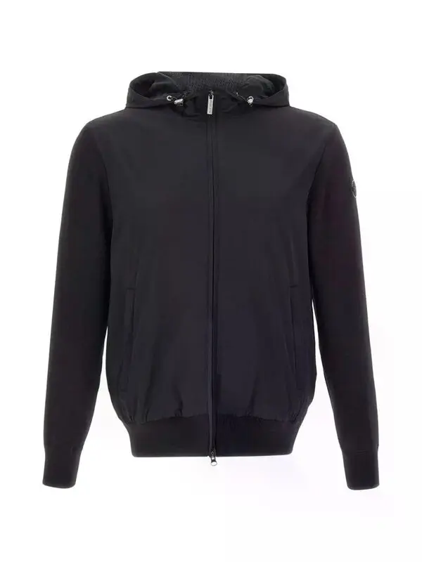 COLMAR Hooded Zip-up Jacket - Black
