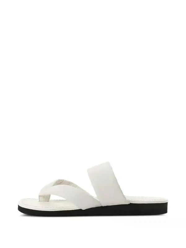 Yohji Yamamoto Padded Strap Sandals - White