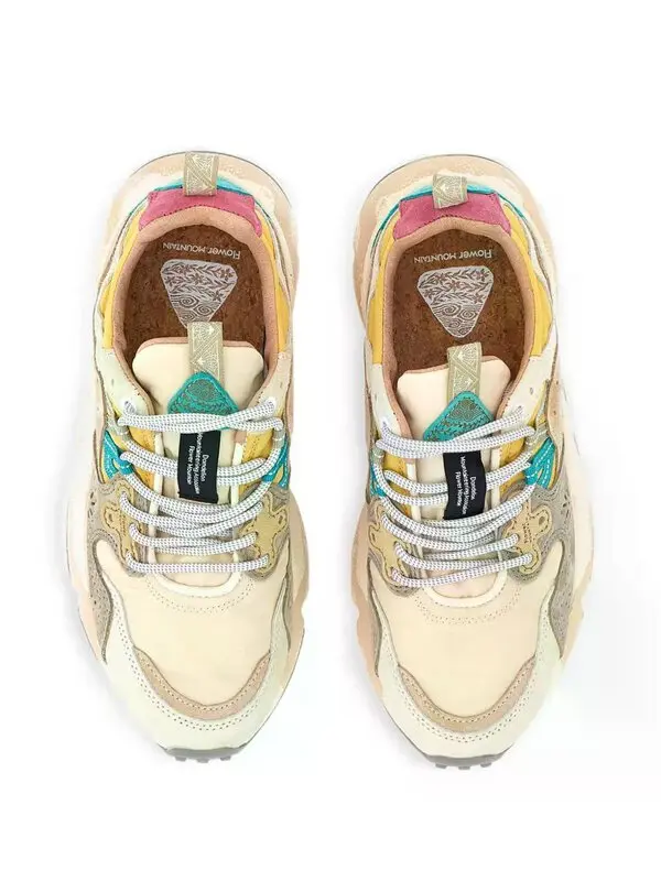 FLOWER MOUNTAIN Yamano 3 Lace-up Sneakers - Neutrals