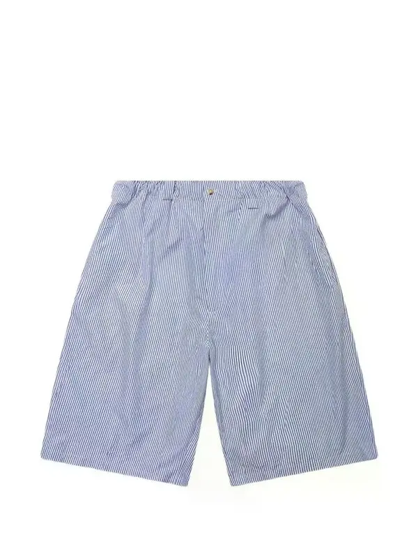 WILLY CHAVARRIA Striped Shorts - Blue
