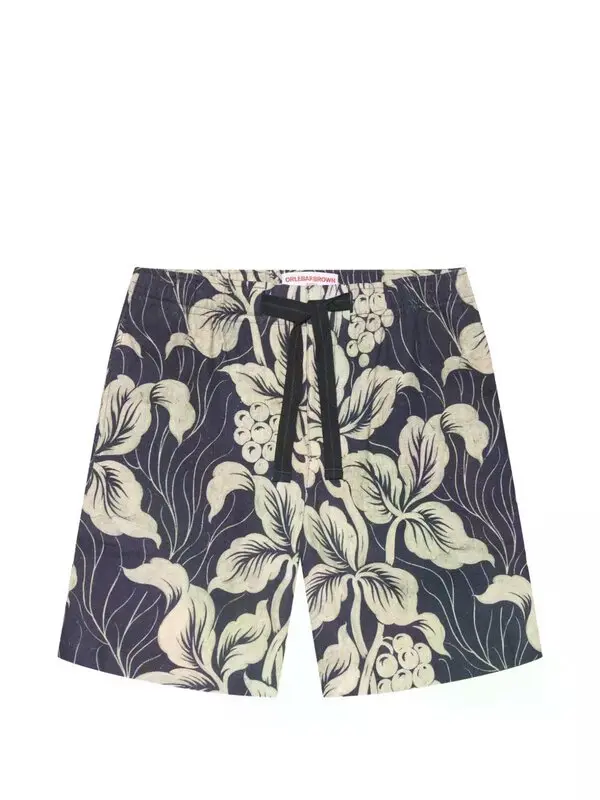 Orlebar Brown Floral Drawstring Shorts - Blue