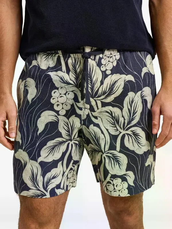 Orlebar Brown Floral Drawstring Shorts