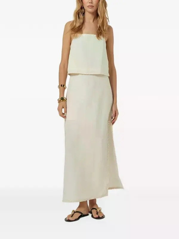 SCARLETT POPPIES Side-slit Maxi Skirt