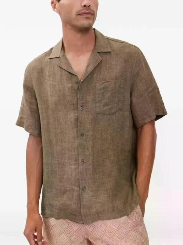Frescobol Carioca Angelo Pocket Short-sleeve Shirt