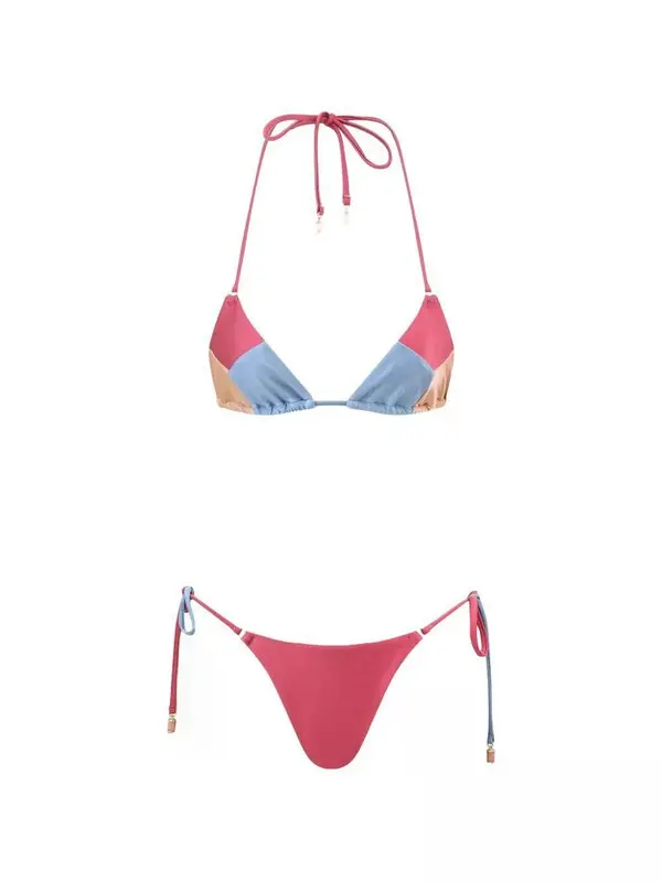 Zimmermann Self-tie-fastening Bikini - Pink