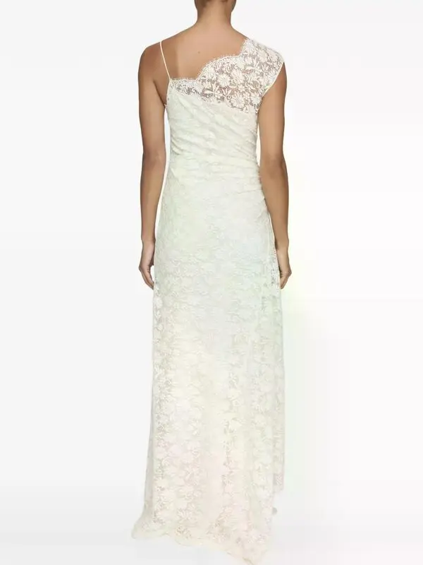A.L.C. Gia Lace Asymmetric Dress - Neutrals
