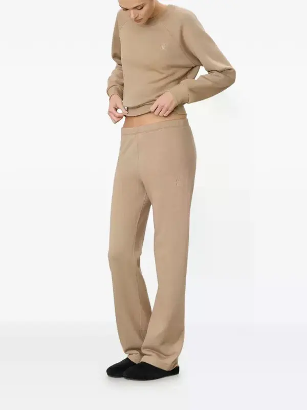 Eterne Logo Detail Track Pants - Brown