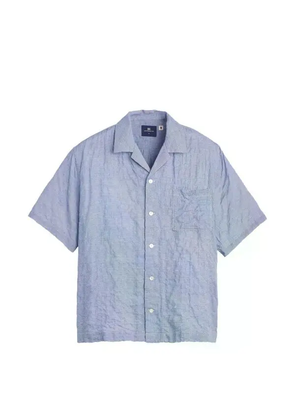 LEVI'S Short-sleeved Camp-collar Shirt - Blue
