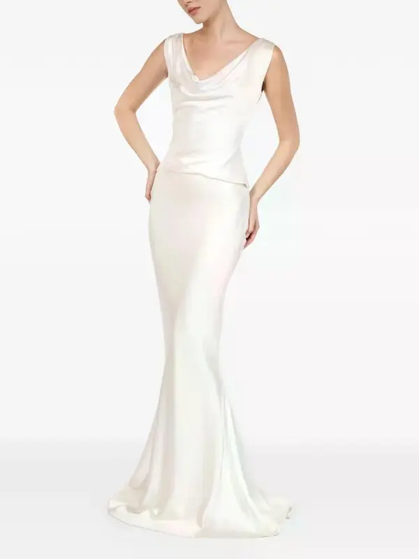 ALEXIA & ANTONIA Flared Maxi Skirt