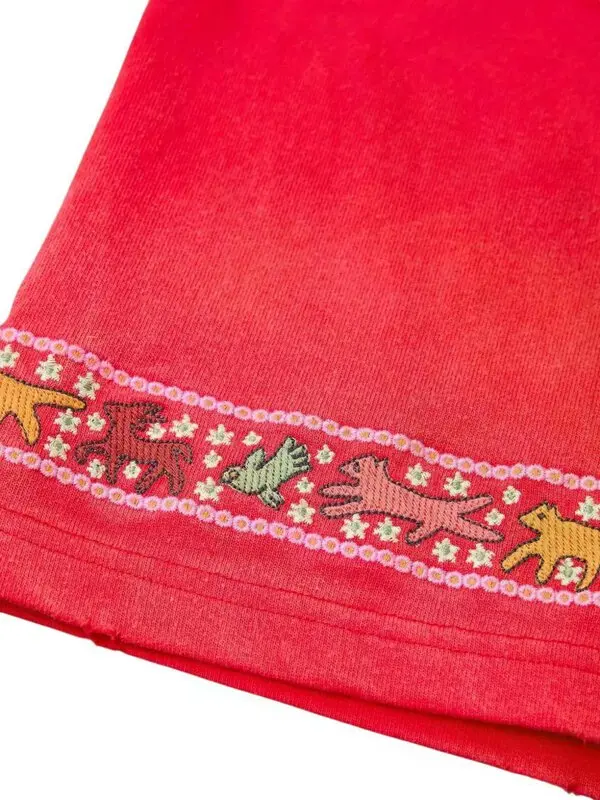 FOUND Embroidered Chest Pocket T-shirt