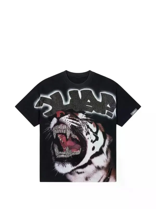 DUAA Tiger Graphic T-shirt - Black