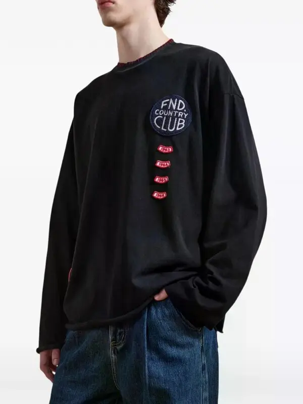 FOUND Patches Long-sleeve T-shirt
