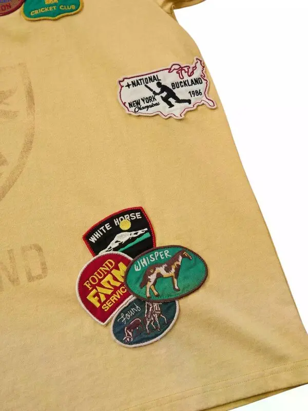 FOUND Embroidered Patches T-shirt