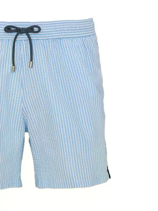 PATRICK ASSARAF Striped Swim Shorts
