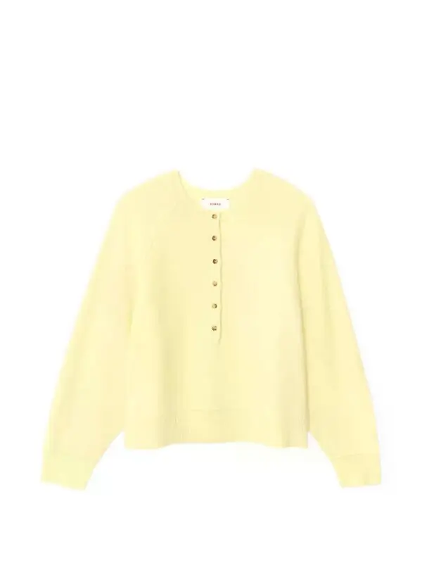 Xirena Buttoned Knitwear - Yellow