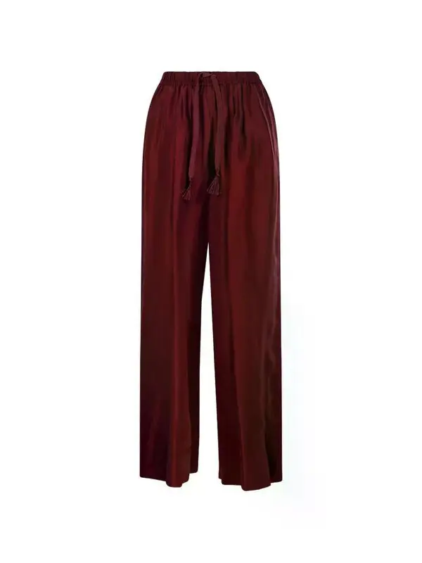 FORTE_FORTE Drawstring Trousers - Red
