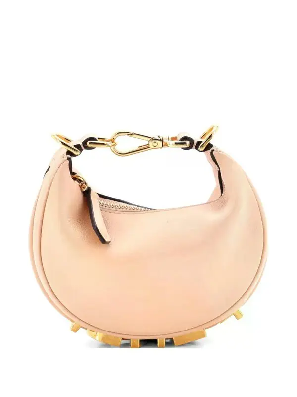 Fendi Graphy Nano Hobo Bag - Pink