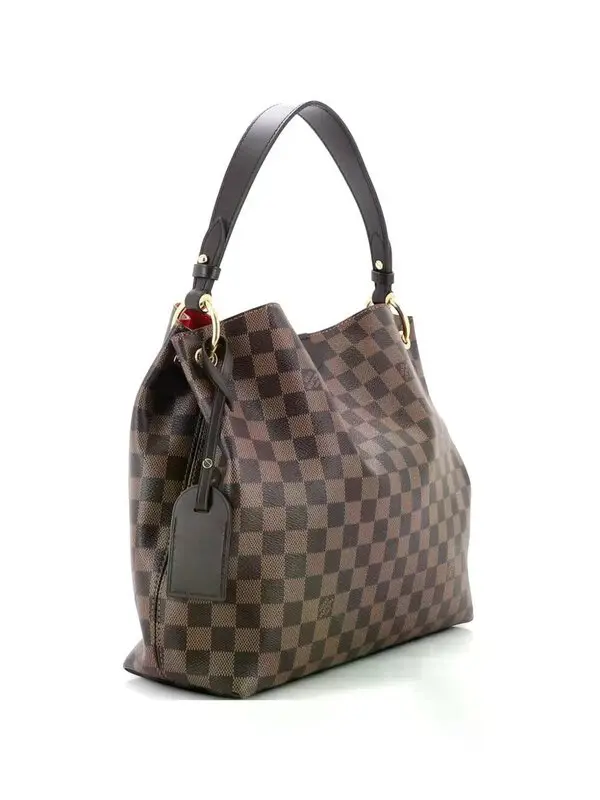 LOUIS VUITTON Graceful Handbag Damier Pm - Brown
