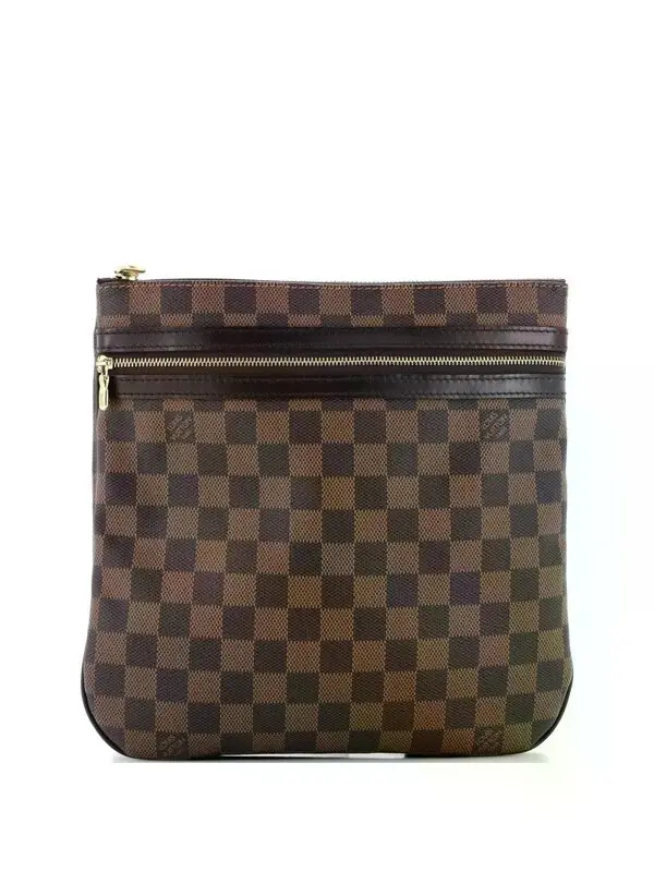 LOUIS VUITTON Bosphore Pochette Damier Crossbody Bag - Brown