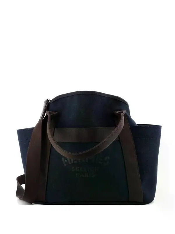 Hermès Sac De Pansage Groom Handbag - Blue