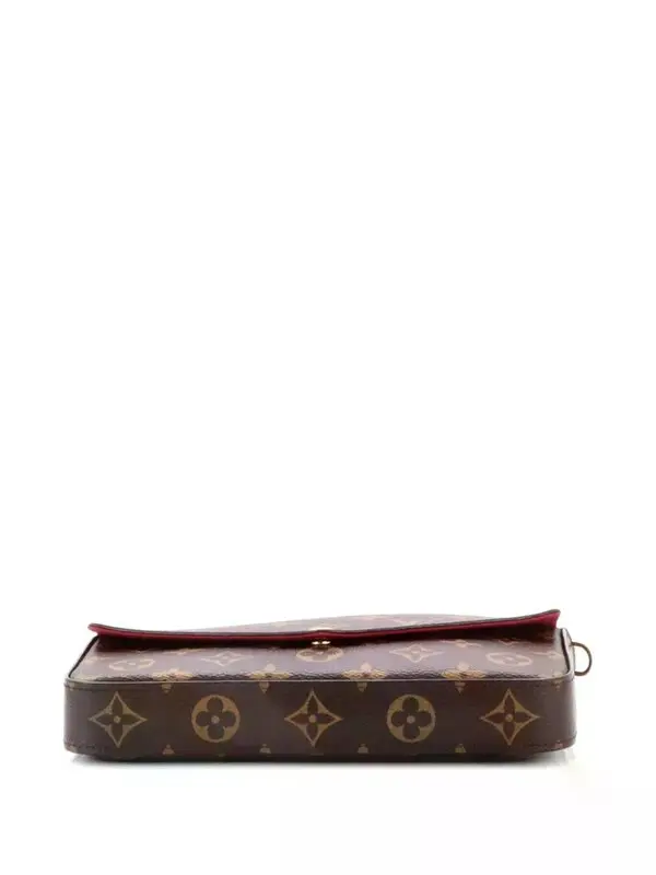 LOUIS VUITTON Felicie Pochette Monogram Canvas - Brown