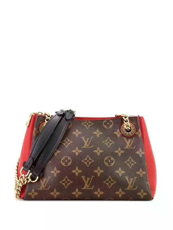 LOUIS VUITTON Surene Bb Shoulder Bag Monogram Canvas With Leather - Brown