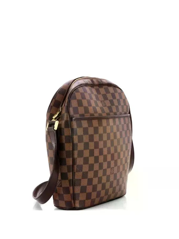 LOUIS VUITTON Ipanema Damier Gm Shoulder Bag - Brown