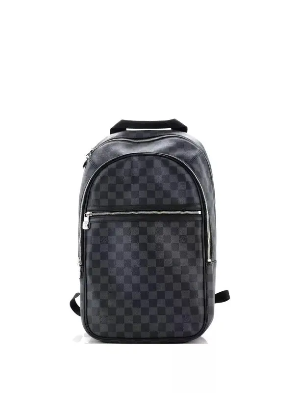 LOUIS VUITTON Michael Nm Damier Graphite Backpack - Black