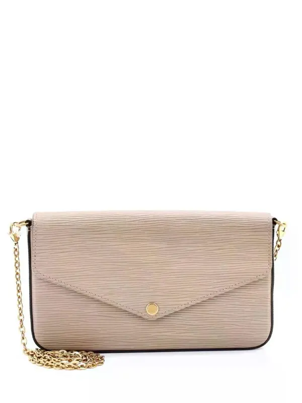 LOUIS VUITTON Felicie Pochette Epi Leather Crossbody Bag - Neutrals