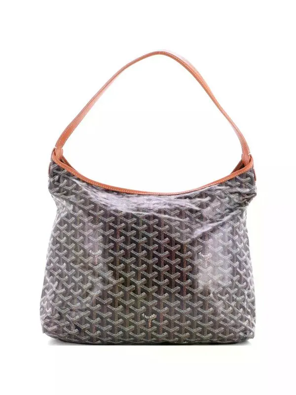Goyard Boheme Coated Canvas Hobo Bag - Brown