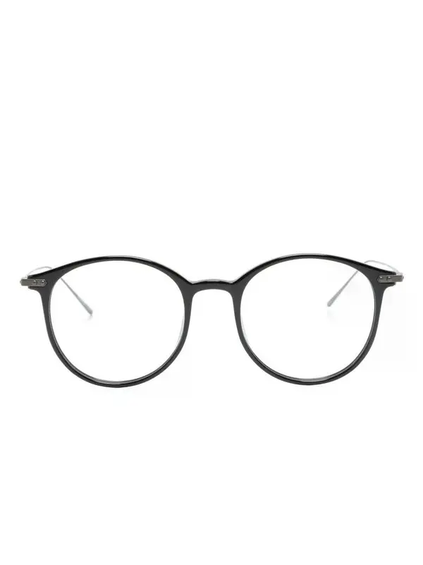 Linda Farrow Round-frame Glasses - Black
