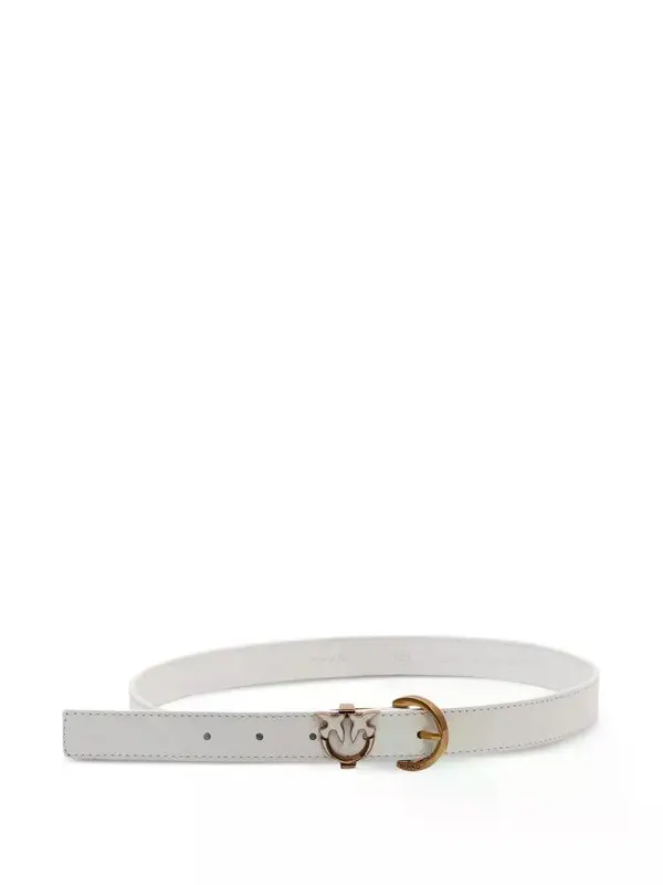 Pinko Bird Detail Belt - White