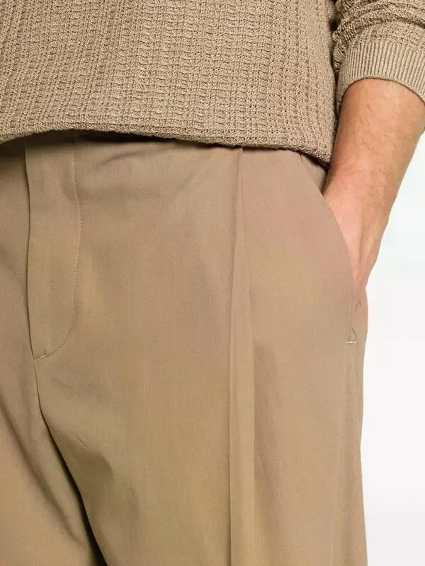 BRIGLIA 1949 Manhattans Pleated Trousers