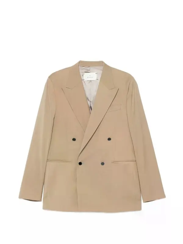 MANUEL RITZ Double-breasted Blazer - Neutrals