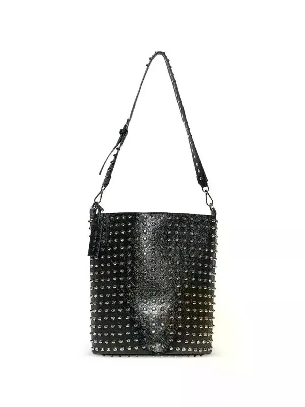John Richmond Studded Bucket Bag - Black
