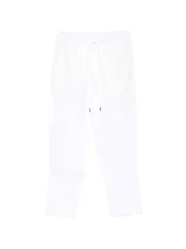 Kiton Linen Trousers - White