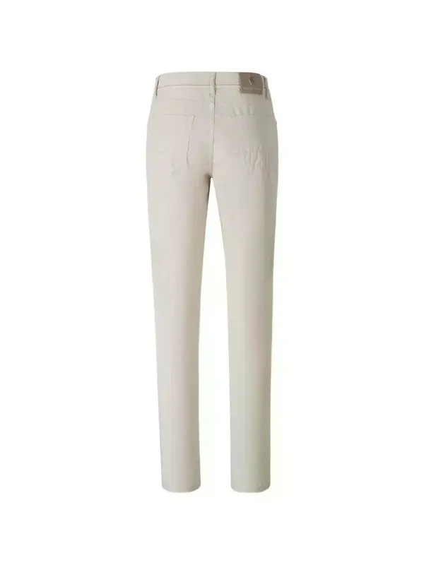 RICHARD J. BROWN Logo-patch Jeans - Neutrals