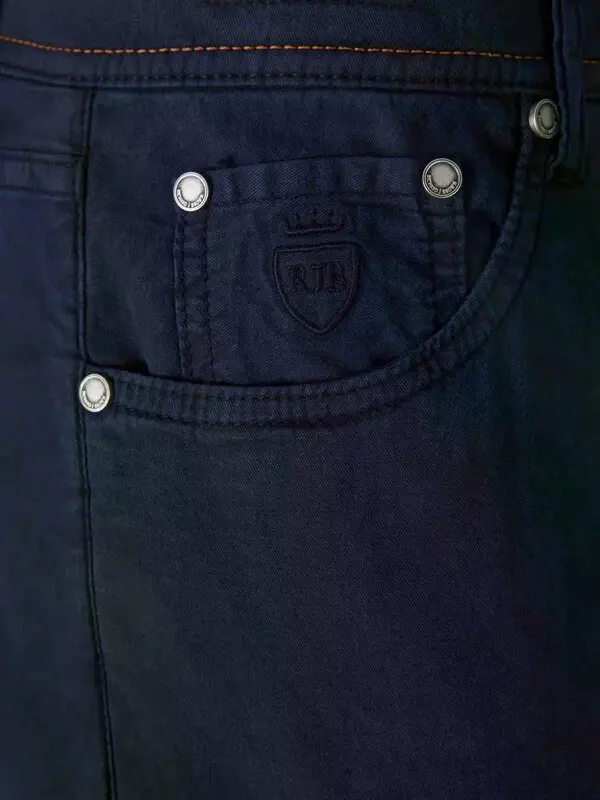 RICHARD J. BROWN Logo-patch Jeans - Blue